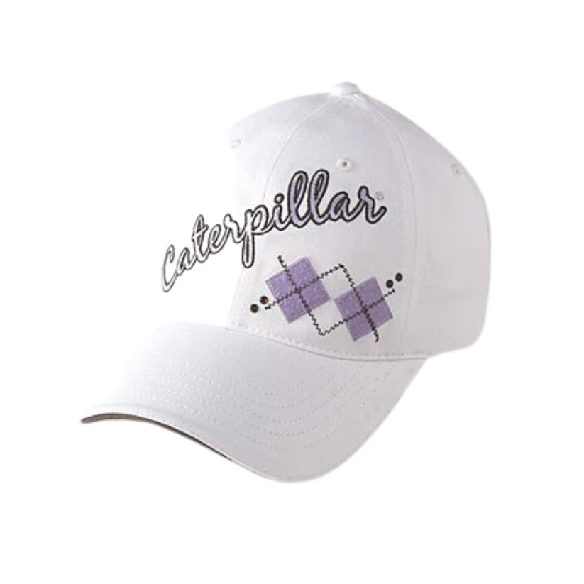 Ladies White Argyle Cap – WesTrac Shop